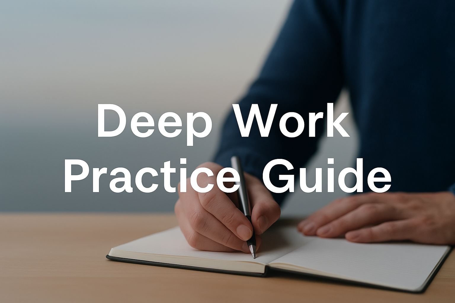 Deep Work Practice Guide: Strategies to Focus and Do Meaningful Work ...